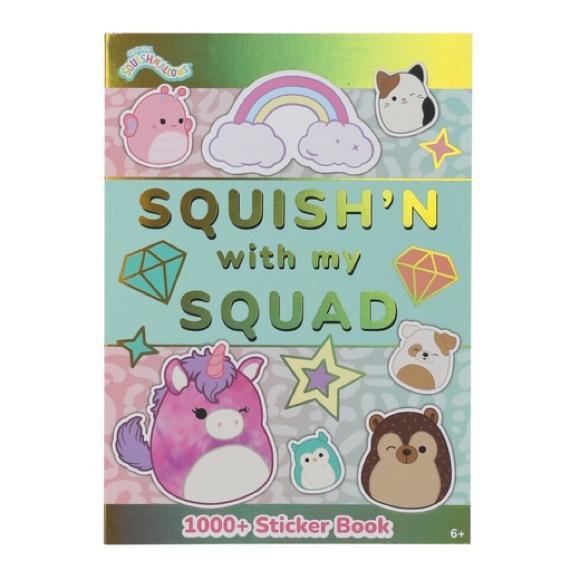 Squishmallows | Toys | New Squishn With My Squad Squishmallows Sticker ...